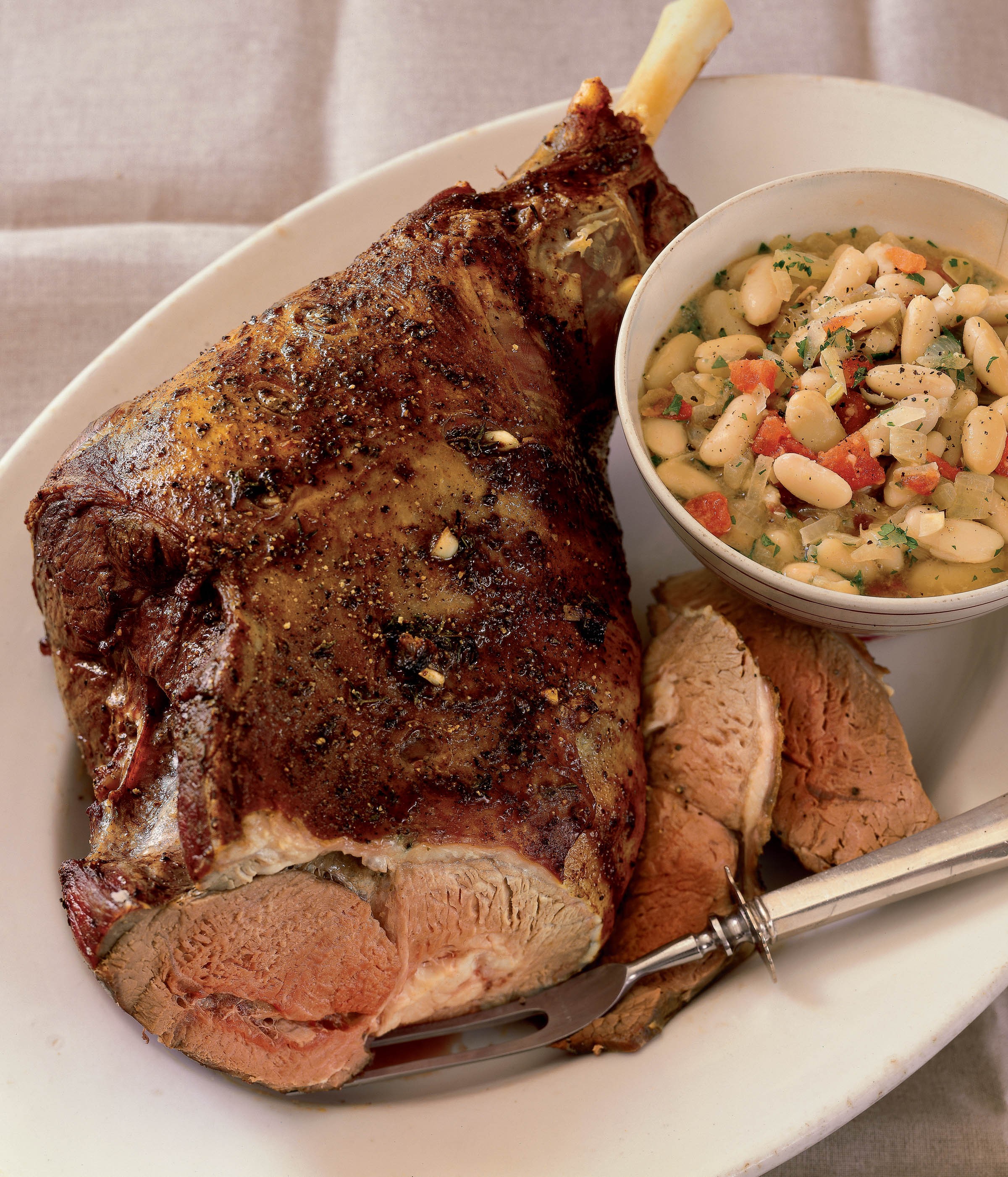 Gigot de Sept Heures from The Country Cooking of France by Anne Willan