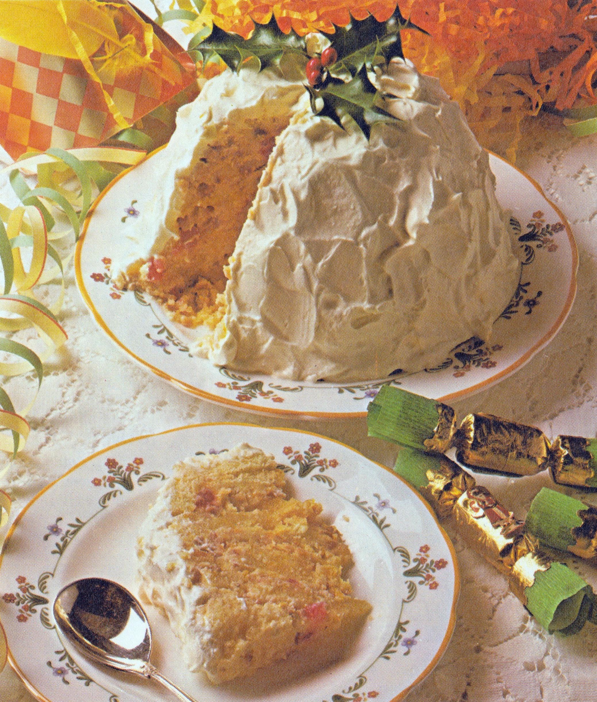 Snowball Pudding from Cooking for Christmas by Josceline Dimbleby