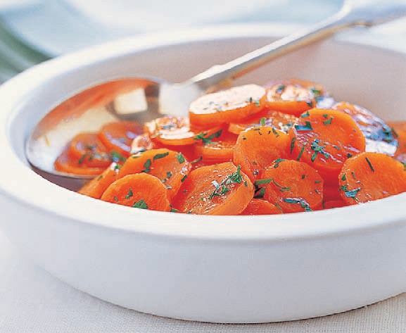 Vichy Carrots from The Cook's Book of Everything by Lulu Grimes