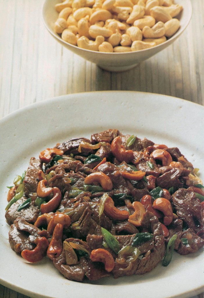 Stir-fried Beef with Cashews from Ken Hom Cooks Thai by Ken Hom