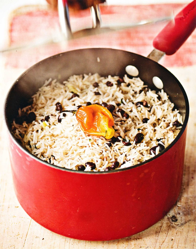 Rice and Peas from Caribbean Food Made Easy by Levi Roots