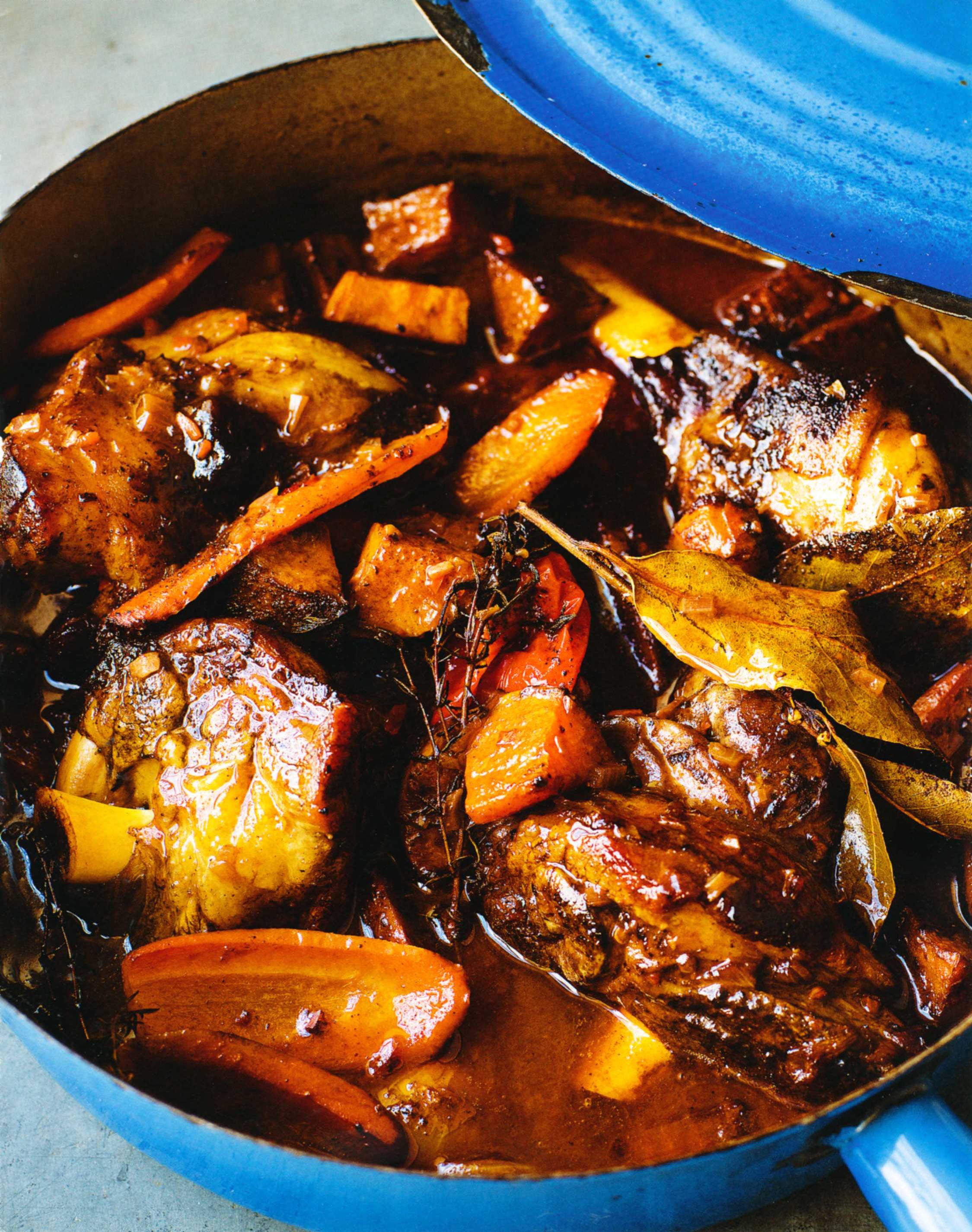 Caribbean Lamb Shanks from Caribbean Food Made Easy by Levi Roots