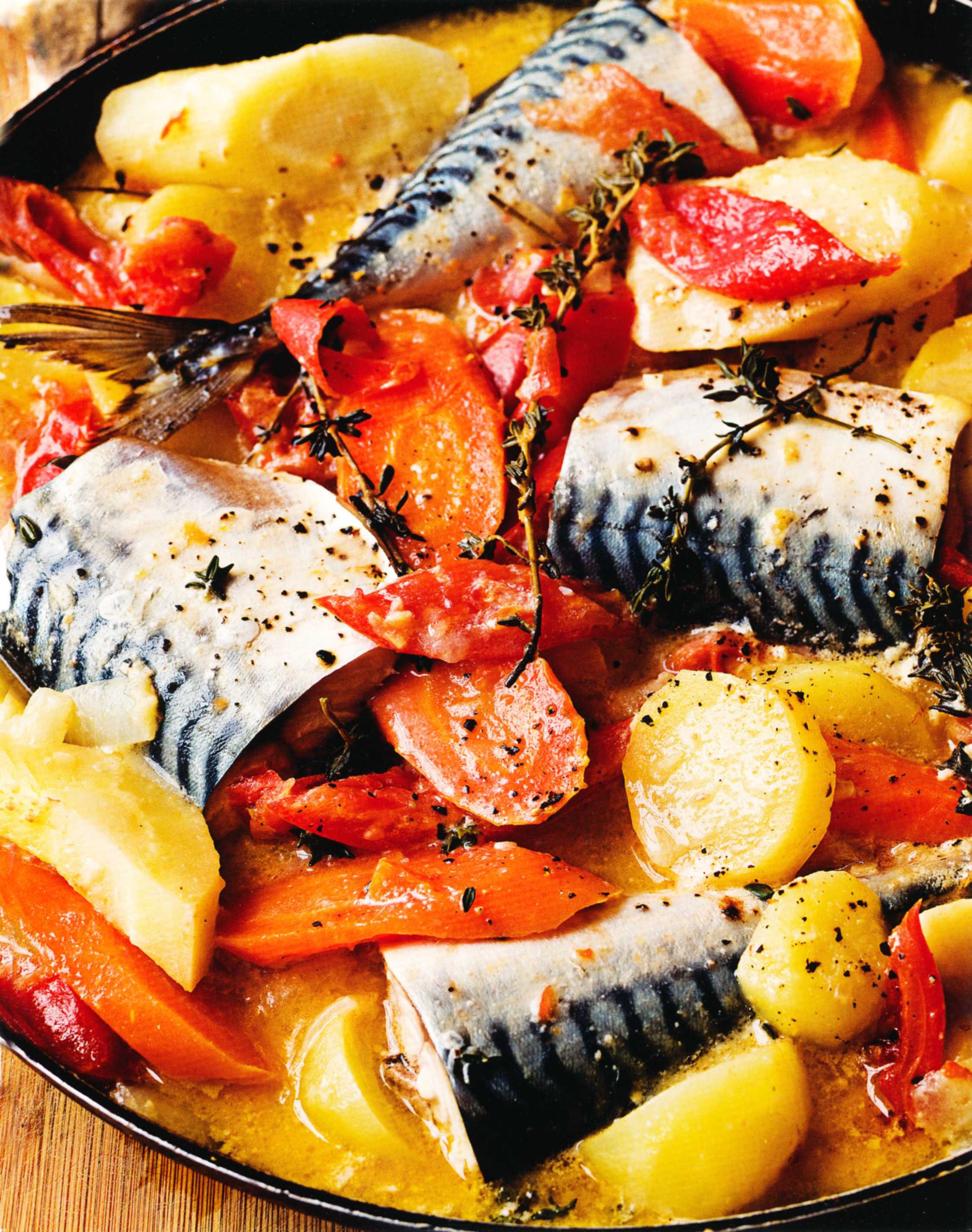 Jamaican Rundown from Caribbean Food Made Easy by Levi Roots