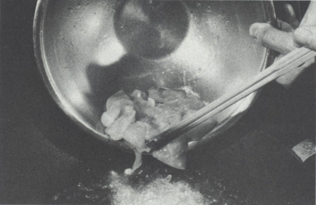 Velveting Chicken Breasts from Chinese Technique by Ken Hom