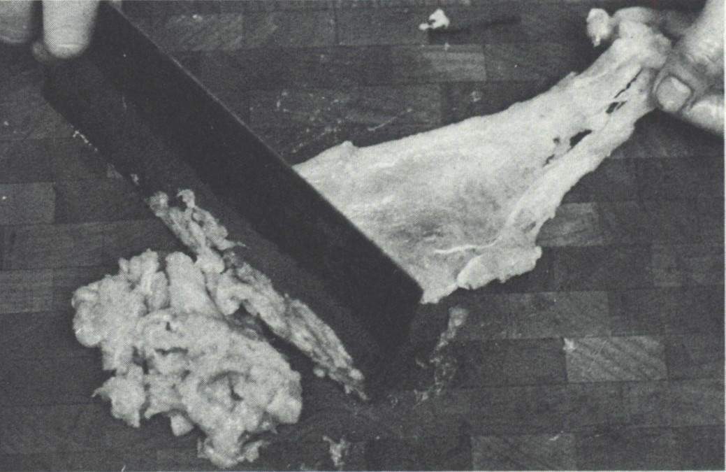 Chicken Velvet for Soup from Chinese Technique by Ken Hom