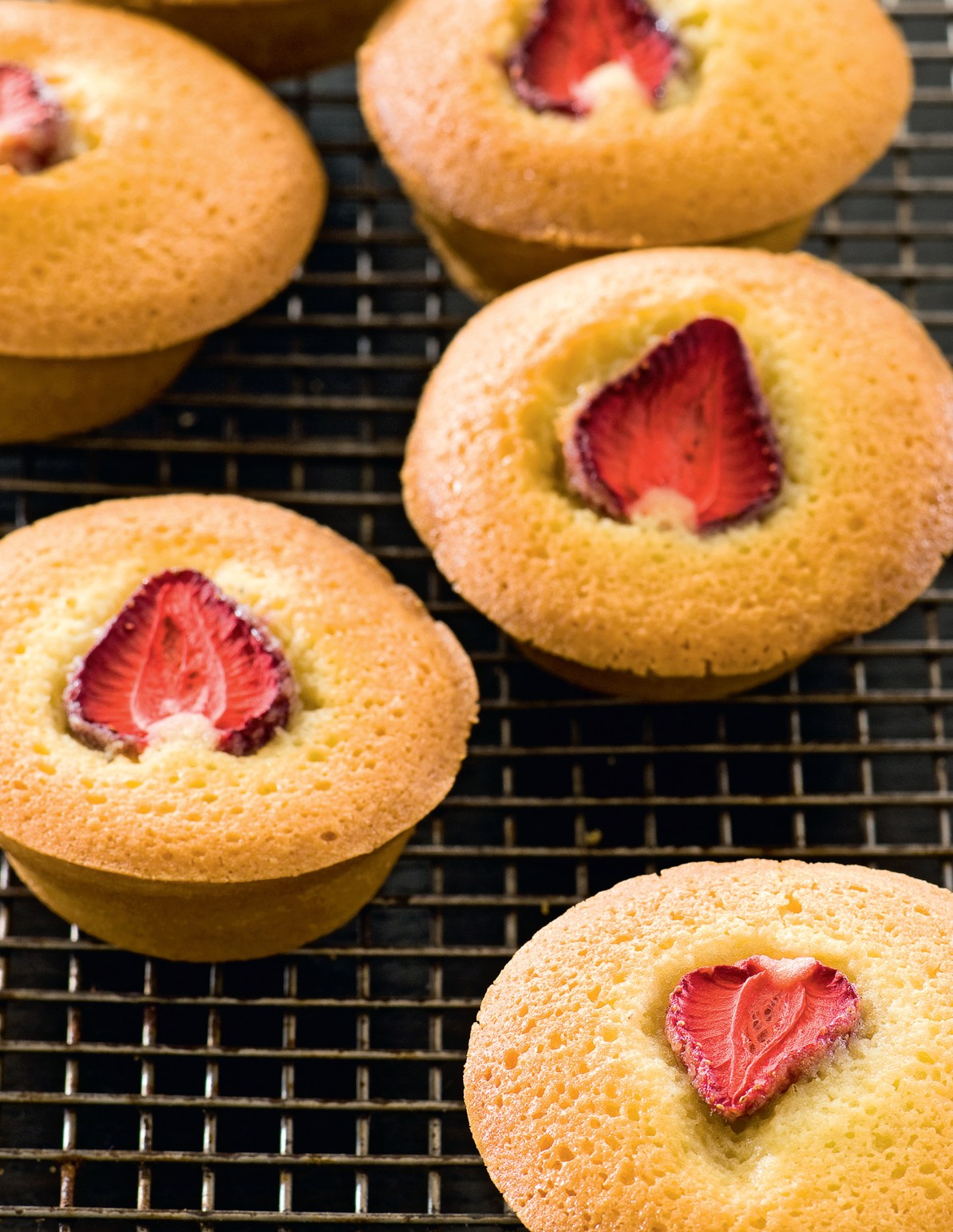 Financiers with Strawberry from Bourke Street Bakery by David ...