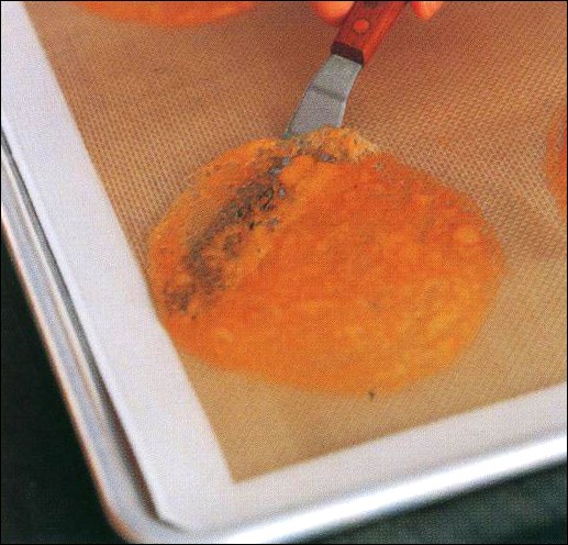 Lacy Blood Orange Tuiles from Baking by James Peterson