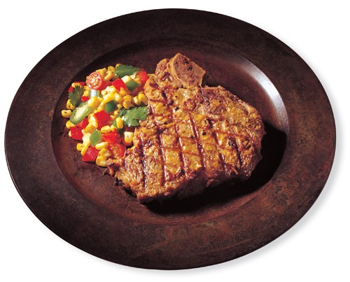 Hellfire Steaks from How to Grill by Steven Raichlen