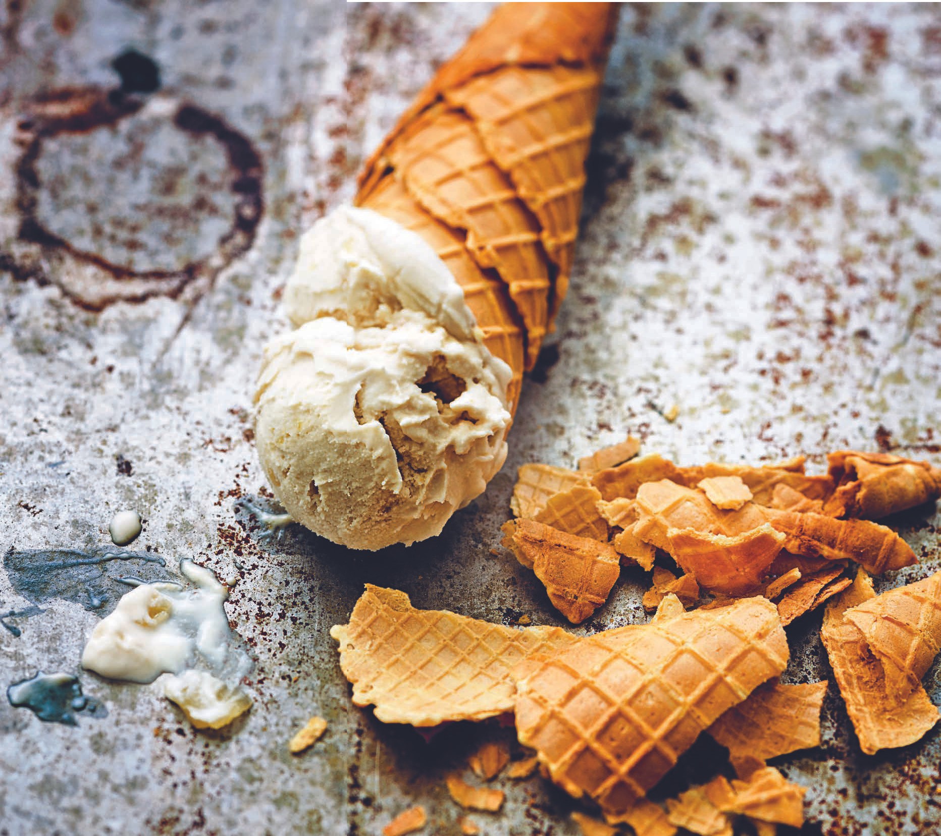 Miso, Coconut, Maple Syrup and Ginger Ice Cream from 100 Desserts to ...