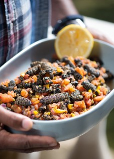 Masonja & Tomato Relish from Dijo by Lesego Semenya