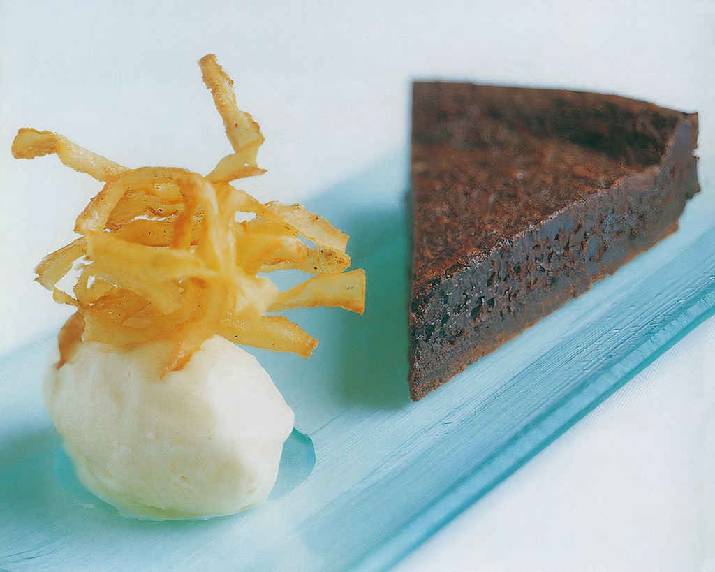 Bitter Chocolate Tart, Parsnip Ice Cream from Formulas for Flavour by ...