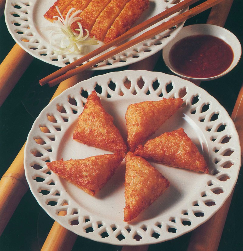 Shrimp Toasts from Homestyle Chinese Cooking by Yan-Kit So