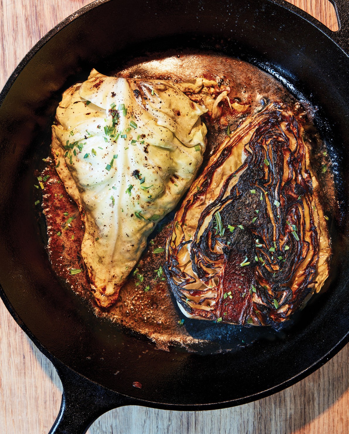Charred Oxheart Cabbage with Tarragon, Fish Sauce & Brown Butter from ...