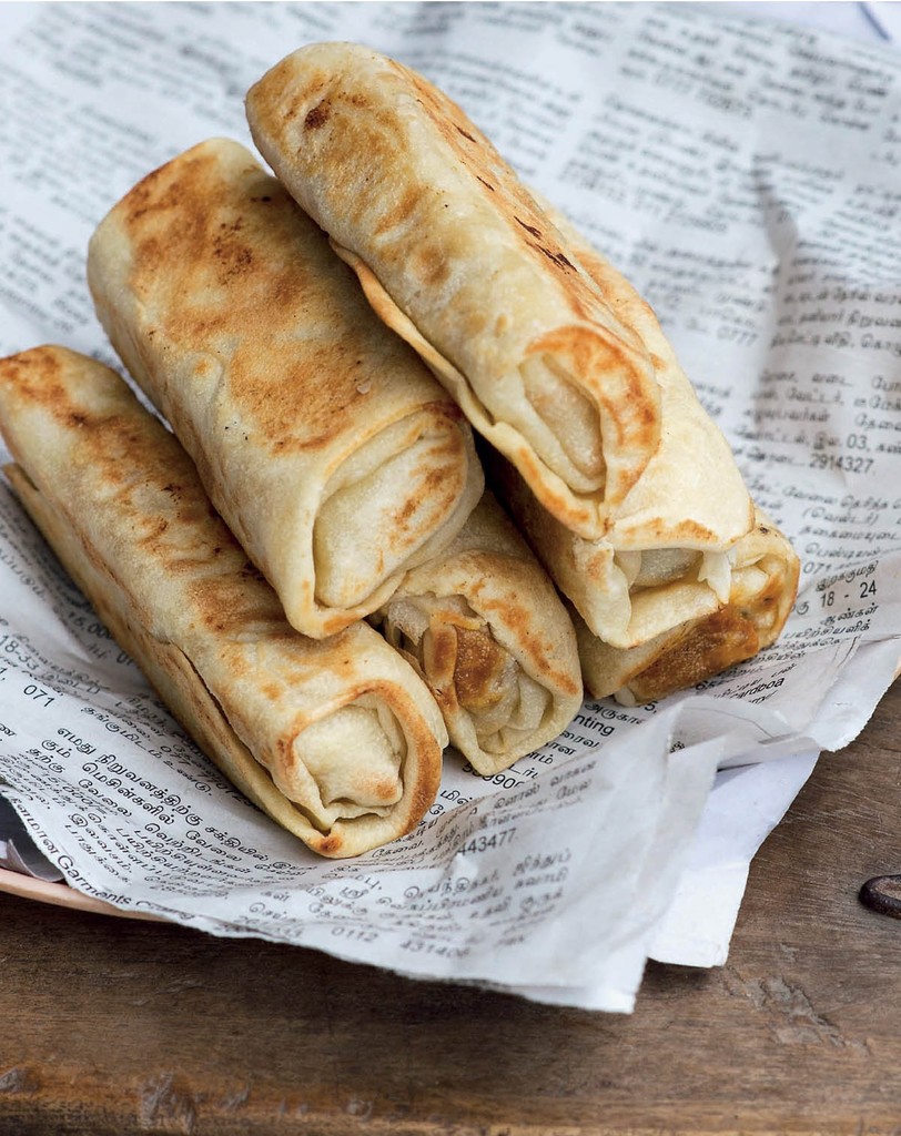 Vegetable Roti Rolls from Hidden Kitchens of Sri Lanka by Bree Hutchins