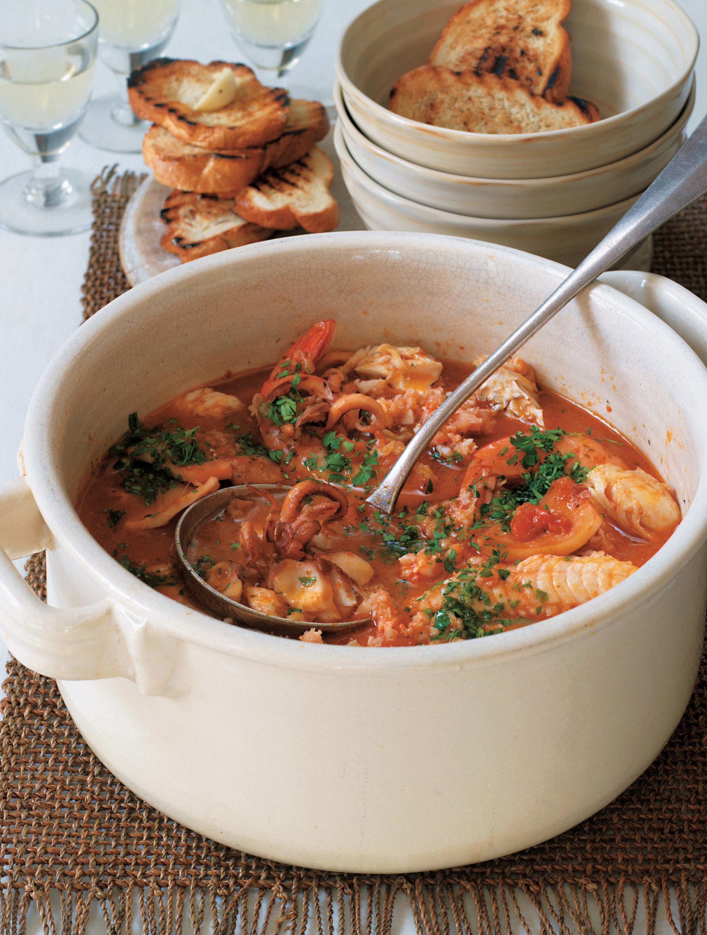Cacciucco from The Italian Regional Cookbook by Valentina Harris