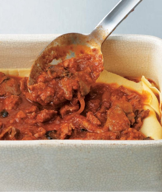 Vincisgrassi from The Italian Regional Cookbook by Valentina Harris