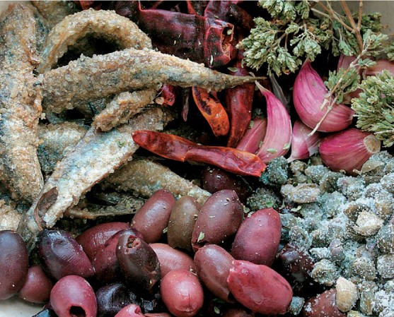 La Puttanesca from The Italian Regional Cookbook by Valentina Harris