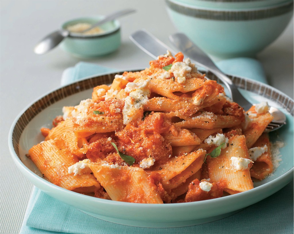 Rigatoni al Pomodoro e Ricotta from The Italian Regional Cookbook by ...