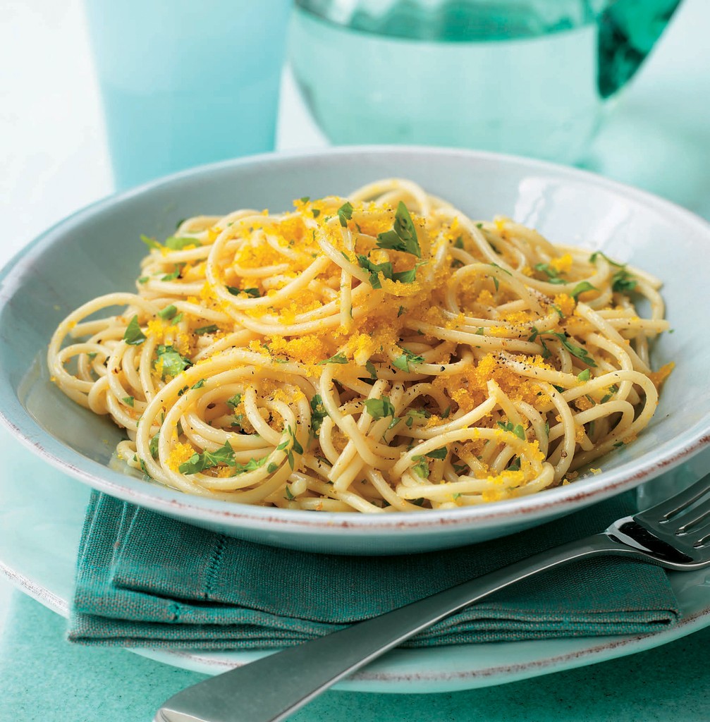 Spaghetti con La bottarga from The Italian Regional Cookbook by ...