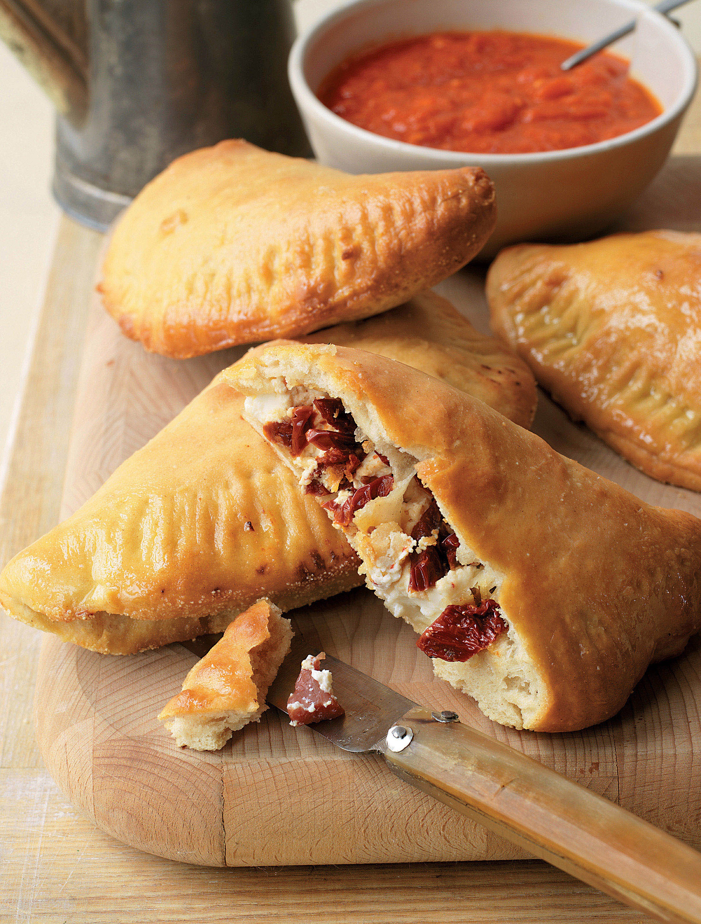 Calzone con Salsa al Pomodoro from The Italian Regional Cookbook by ...