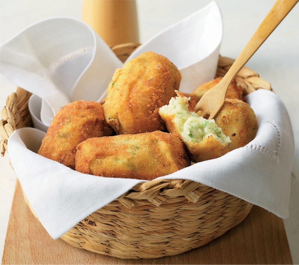 Crocchè di Patate from The Italian Regional Cookbook by Valentina Harris