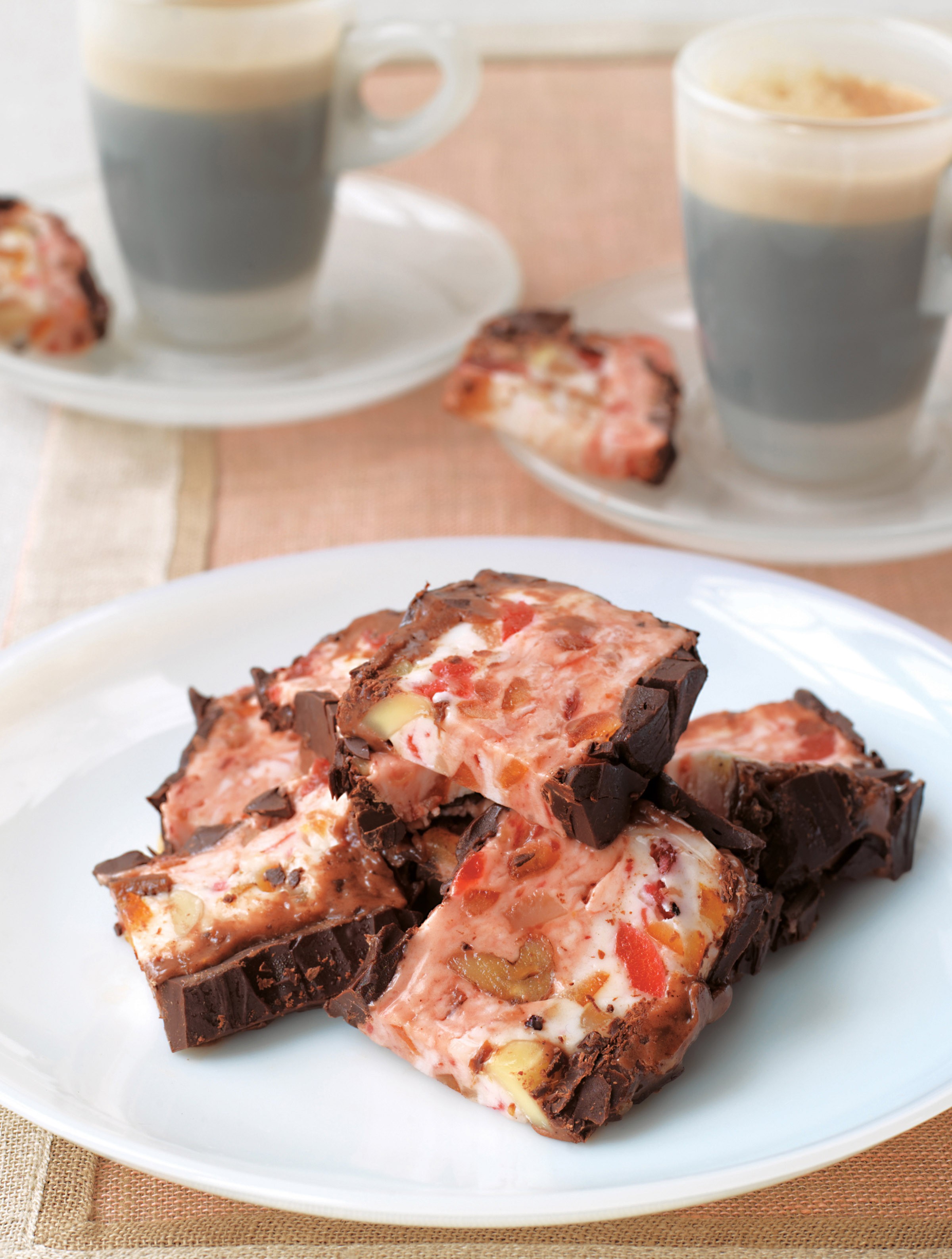 Torrone Gelato from The Italian Regional Cookbook by Valentina Harris