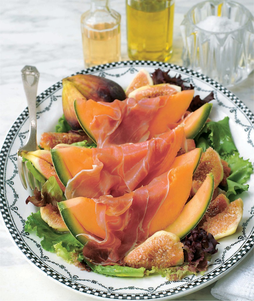 Prosciutto e Melone from The Italian Regional Cookbook by Valentina Harris