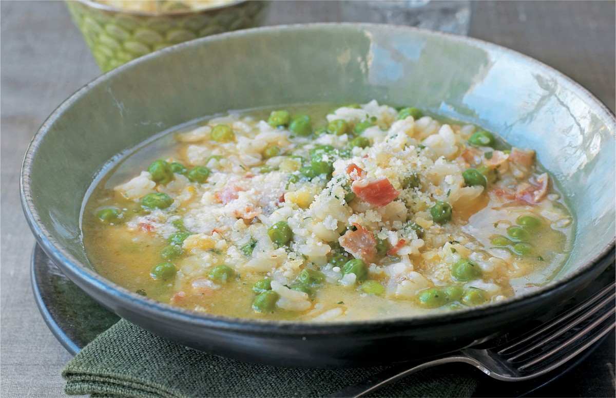 Risi e Bisi from The Italian Regional Cookbook by Valentina Harris