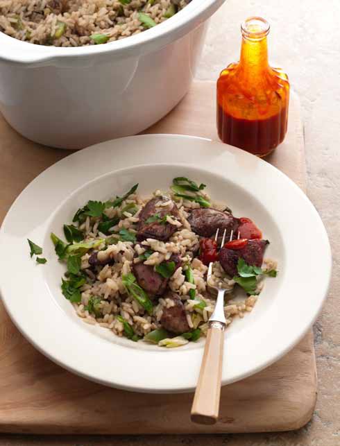 Cajun Chicken Liver Rice From I Love My Slow Cooker By Beverly Leblanc