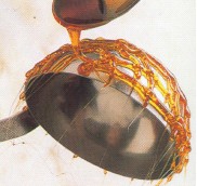 Making a Caramel Cage from La Varenne Pratique by Anne Willan