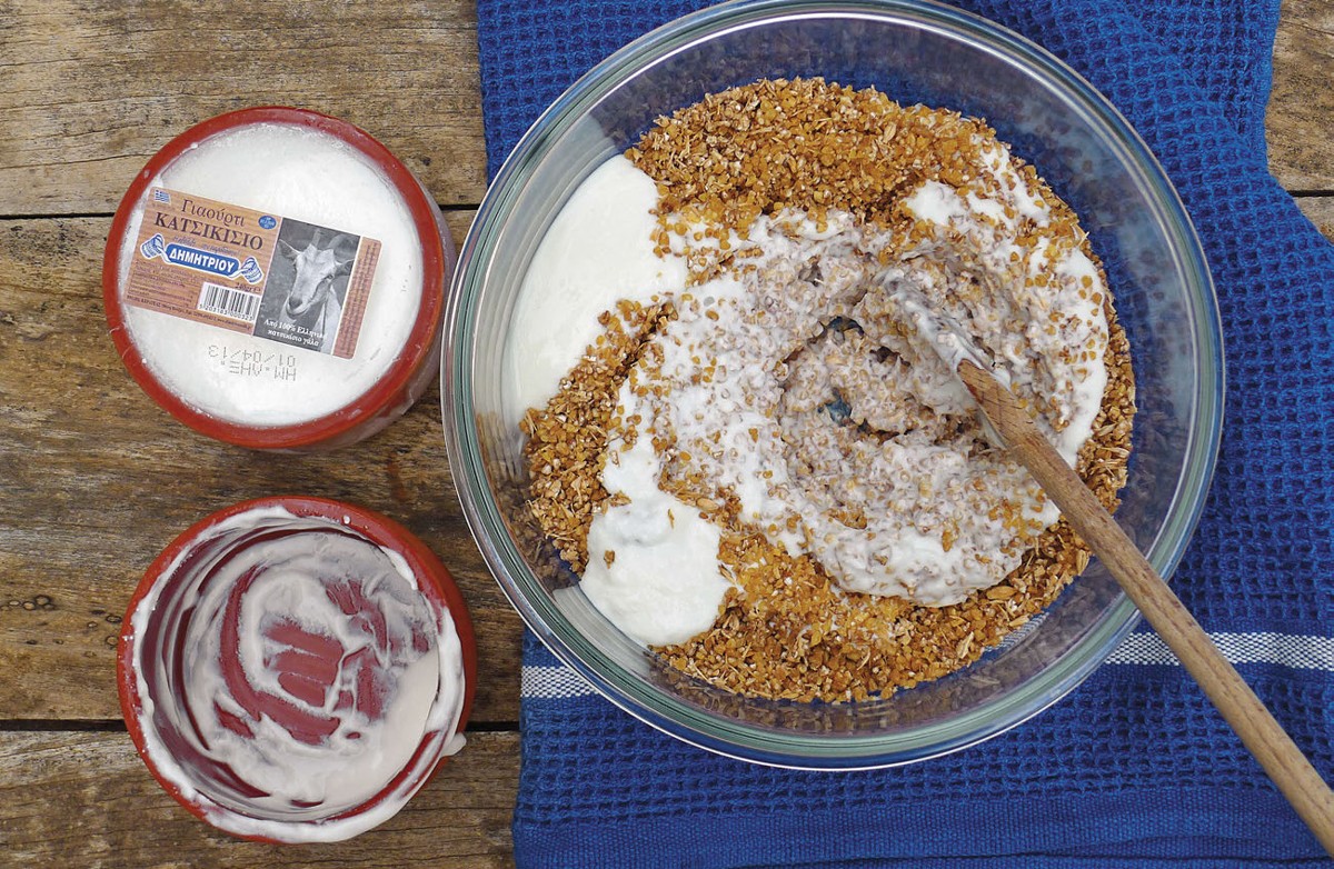 Ksinohondros or Kishk Porridge from Mediterranean Vegetarian Feasts by ...