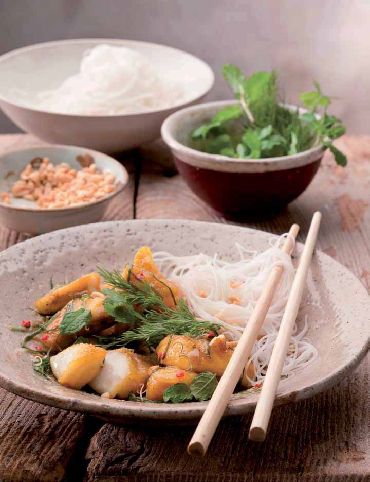 Cha Ca La Vong from Mighty Spice Cookbook by John Gregory-Smith