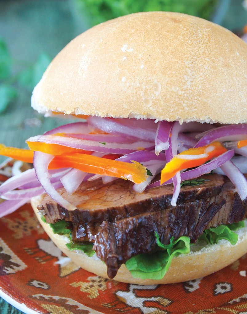 Asado Sandwich from Peruvian Kitchen by Morena Cuadra