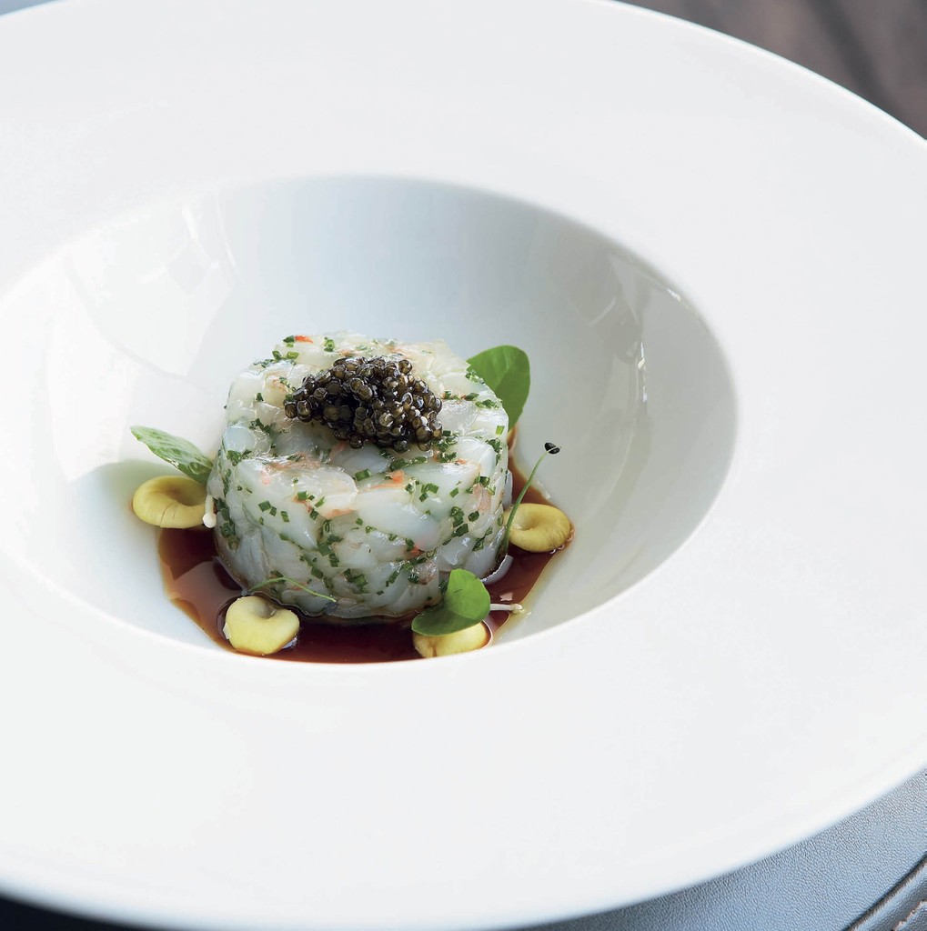 King Prawn Tartare with Sterling Caviar and Soy Mirin Dressing from ...