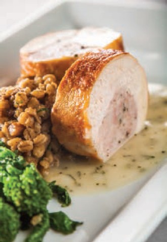 Stuffed Chicken Roulade Sous Vide from Professional Cooking by Wayne ...