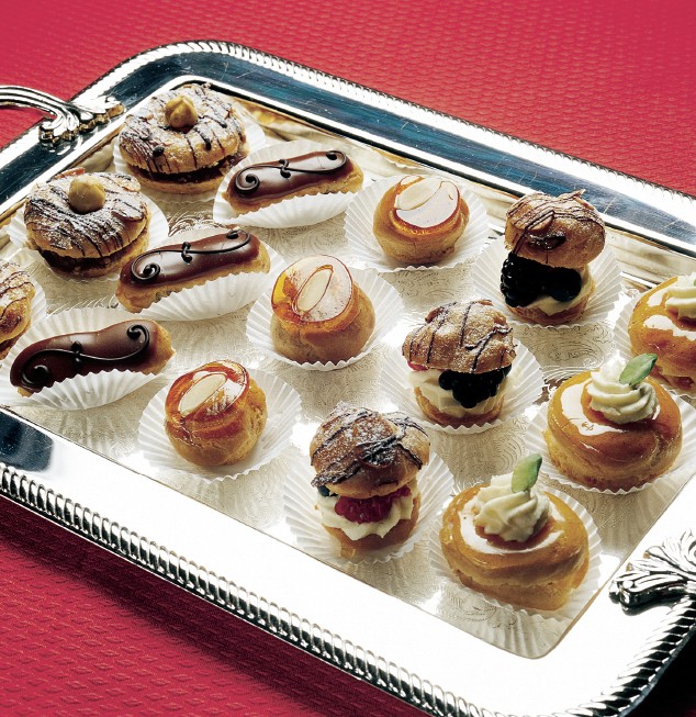 Mini Éclairs from Professional Baking by Wayne Gisslen
