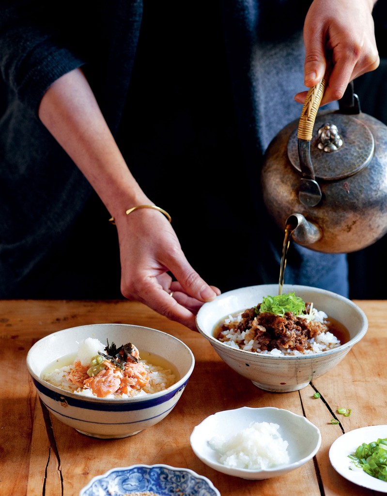 Sake Chazuke from Tokyo Cult Recipes by Maori Murota