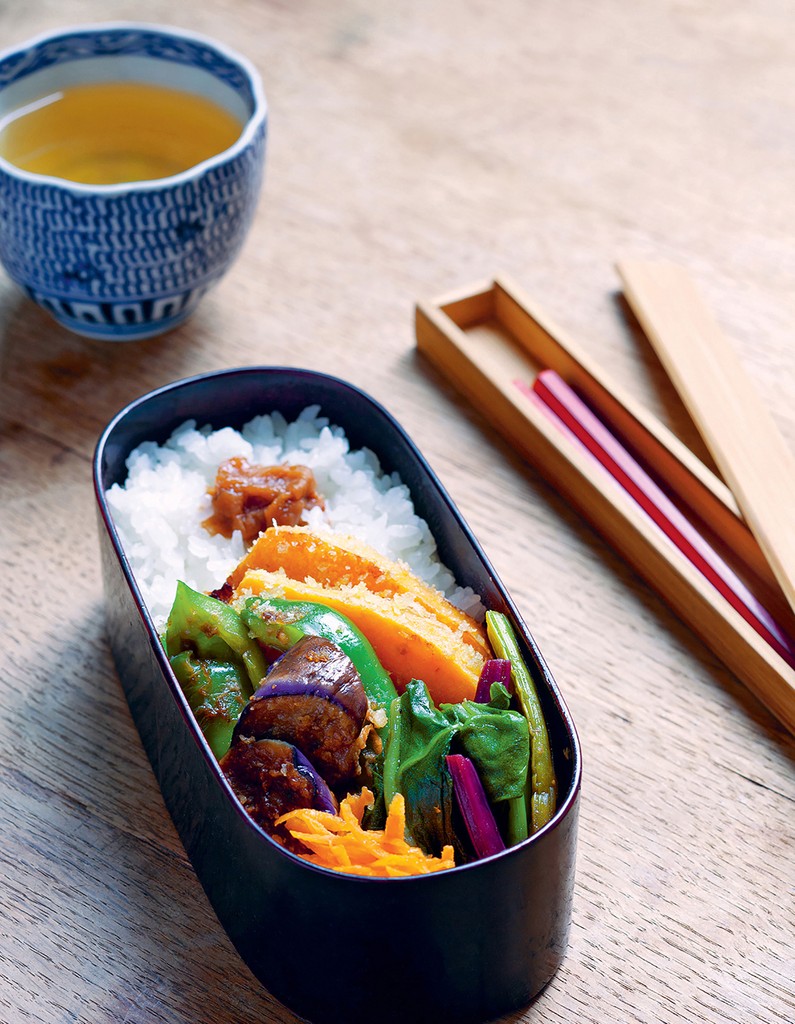 Nasu no Miso Itame from Tokyo Cult Recipes by Maori Murota