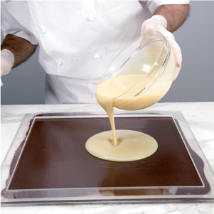 Slabbed Ganache from The Art of the Chocolatier by Ewald Notter