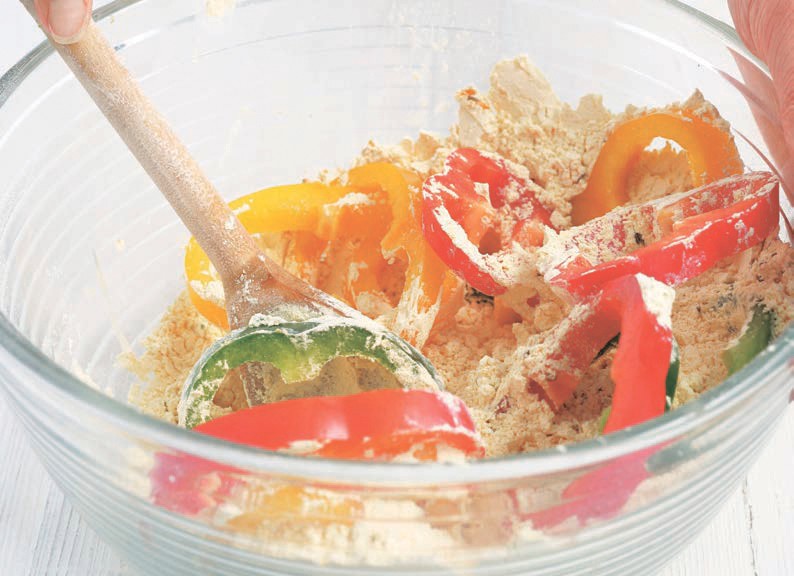 Batter-fried peppers from The Complete Indian Regional Cookbook: 300 ...