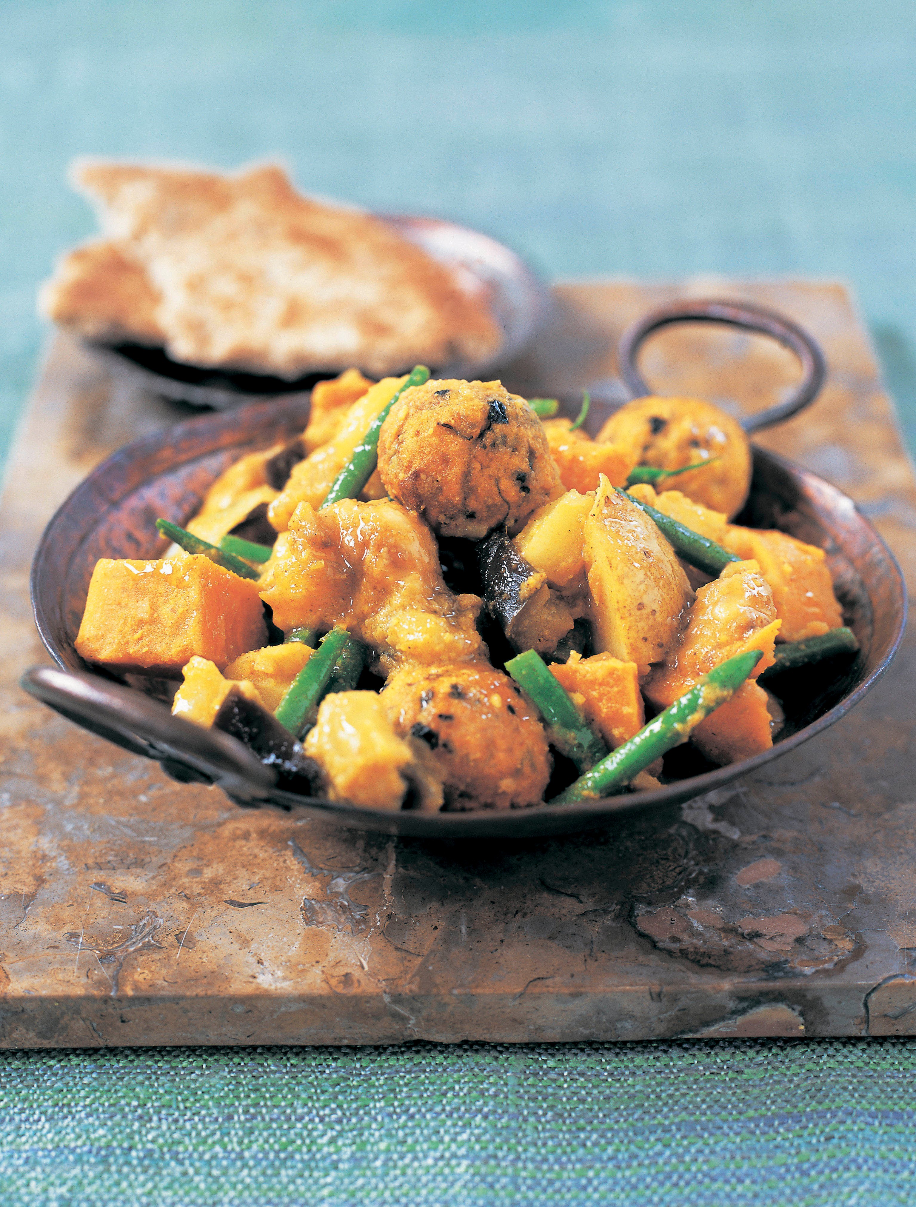 Vegetable curry with dumplings from The Complete Indian Regional ...