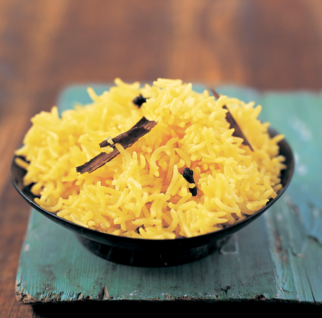 Yellow rice from The Complete Indian Regional Cookbook: 300 Classic ...