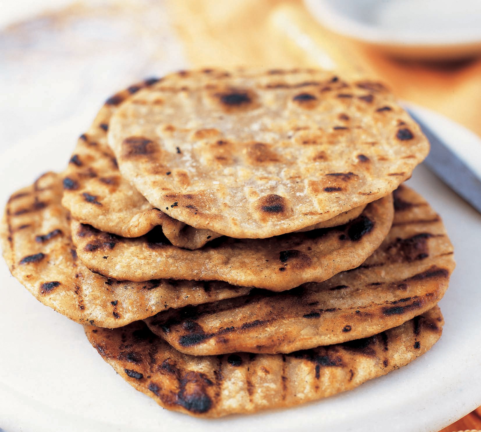 Wholemeal flat bread from The Complete Indian Regional Cookbook: 300 ...