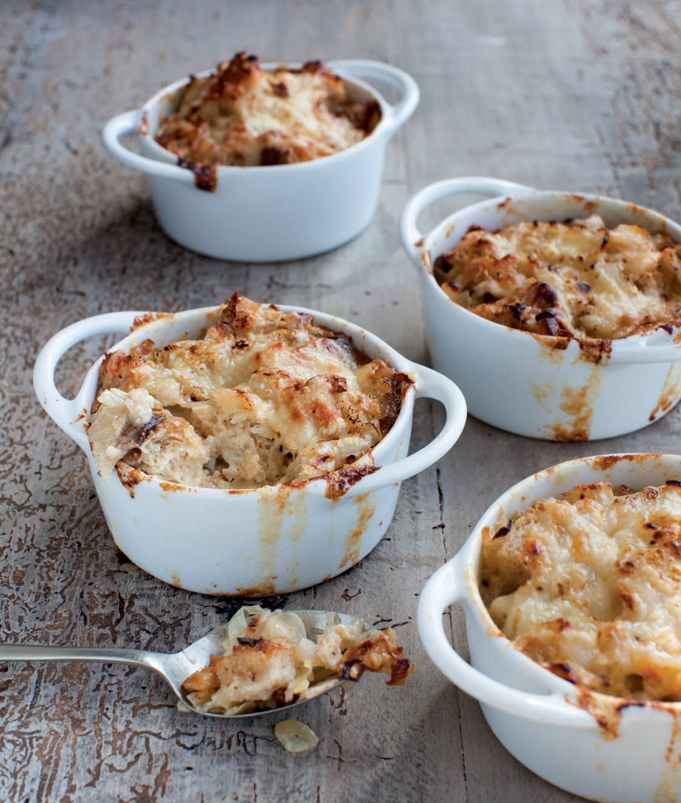 Onion and Leek Panades from The Side Dish Handbook by Tori Ritchie